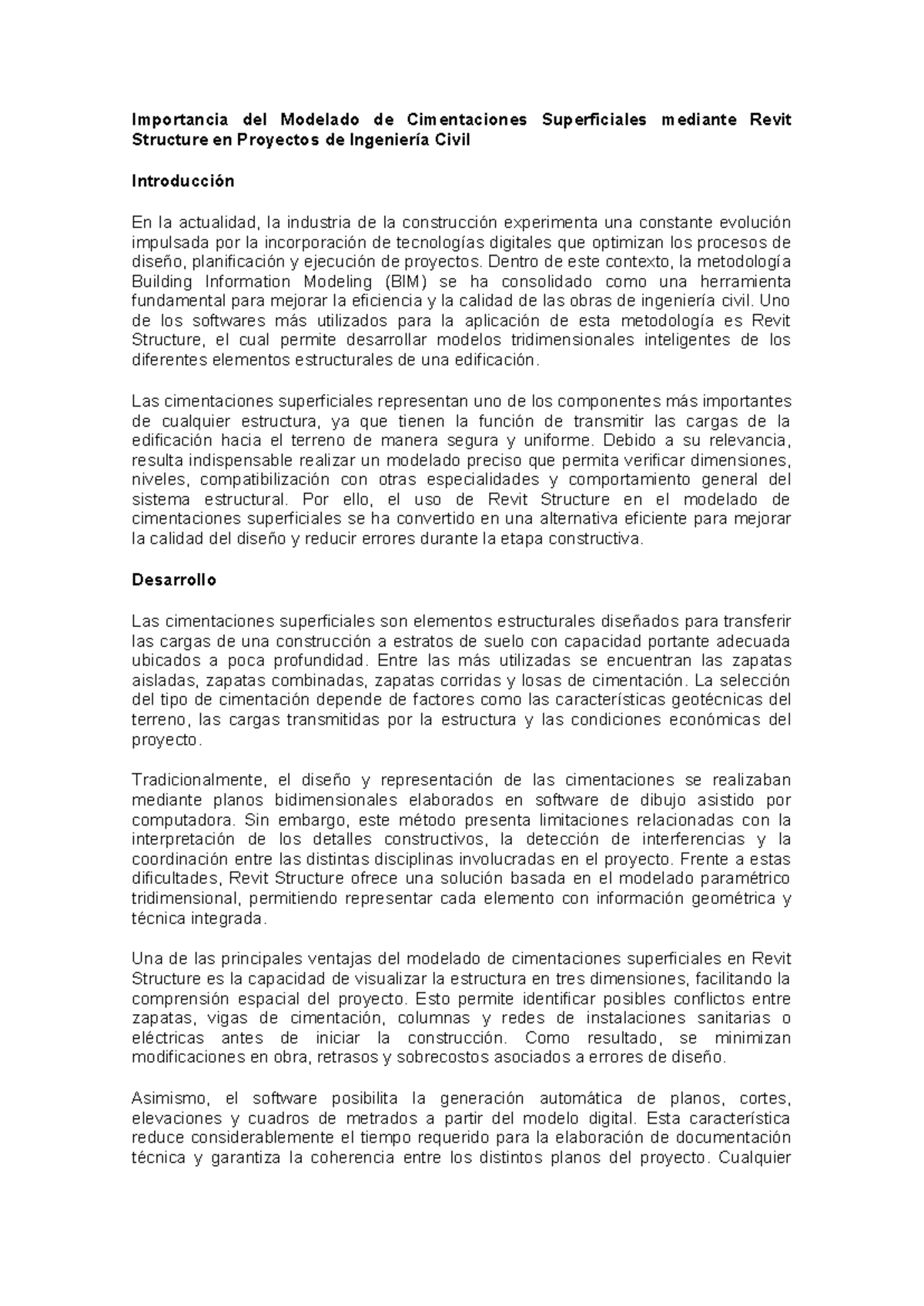 Modelado de Cimentaciones Superficiales con Revit Structure en ...