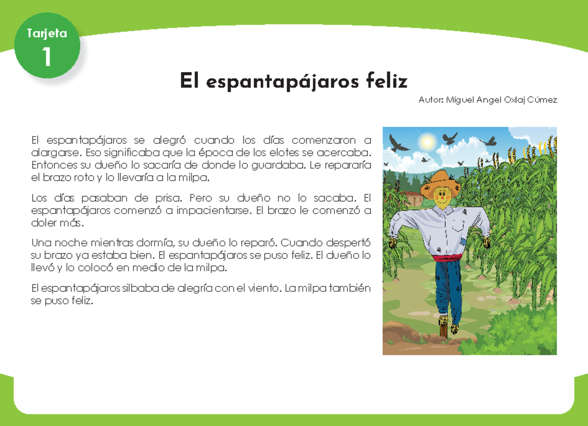 6. Tarjetas de lecturas: Historias nunca contadas G 1 Detalles y ...