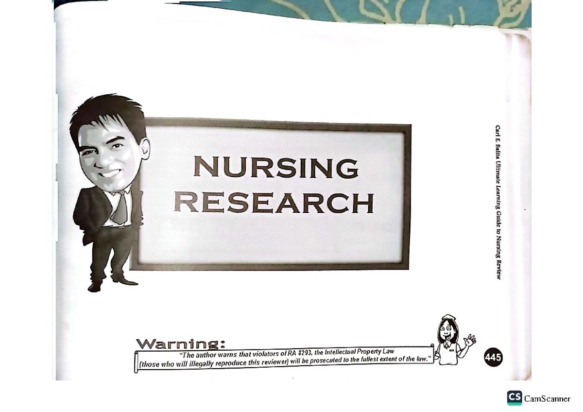 Research CEB - NURSING RESEARCH Warning: author warns that violators of ...