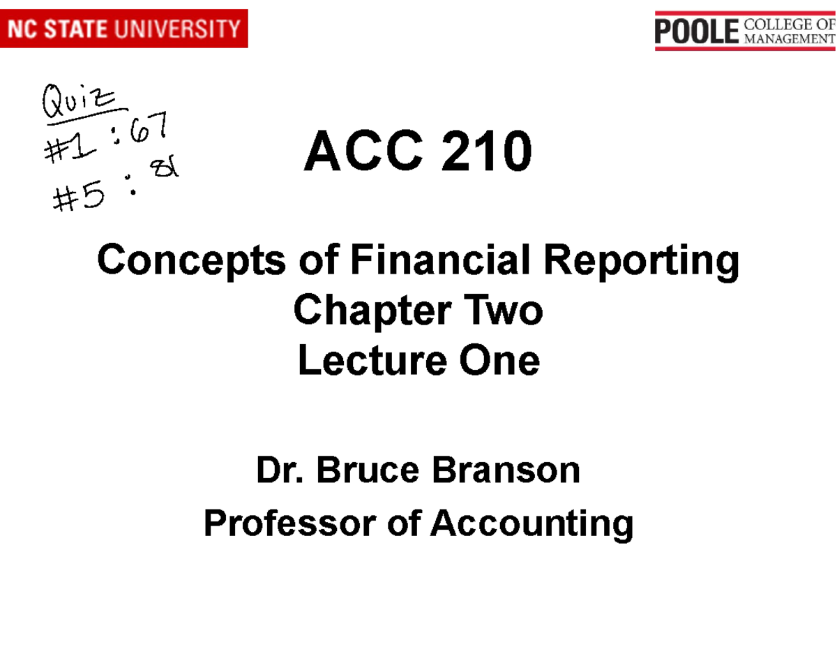 Understanding the Recording Process in ACC 210: Journalizing Transactions - ACC 210 Concepts of ...