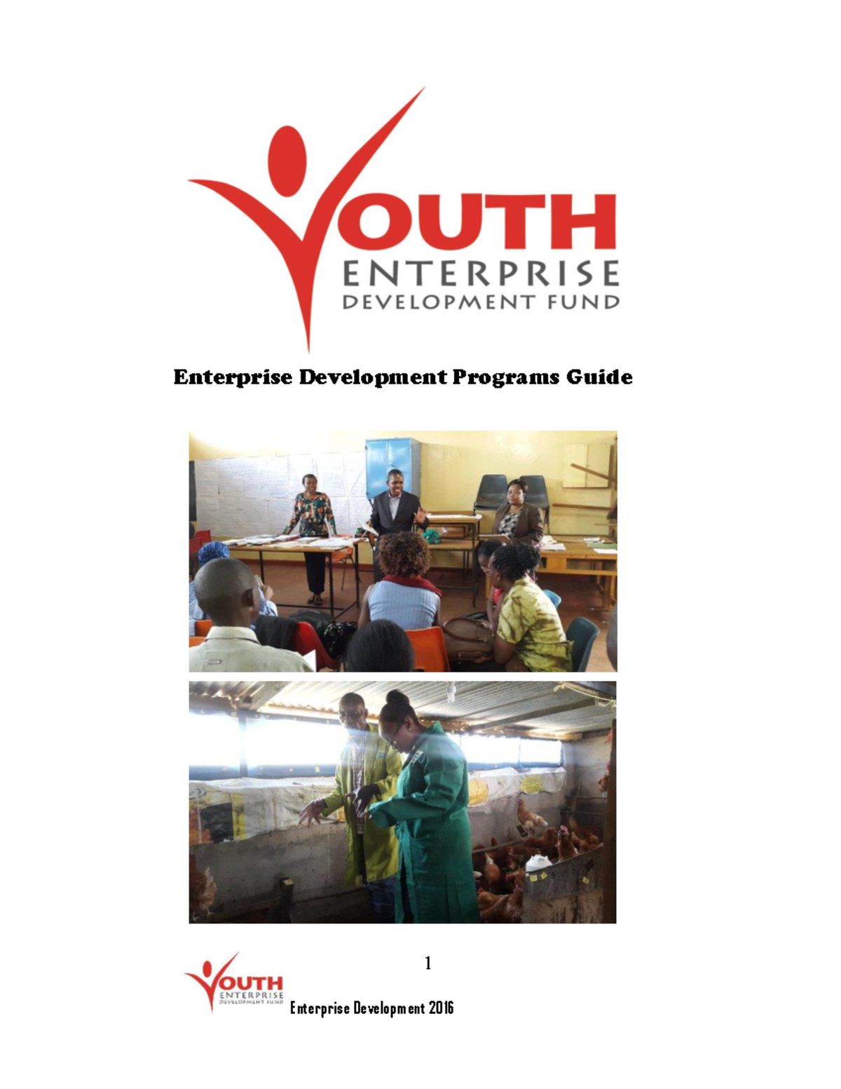 Enterprise Development Programs Guide 2016: A Comprehensive Manual ...