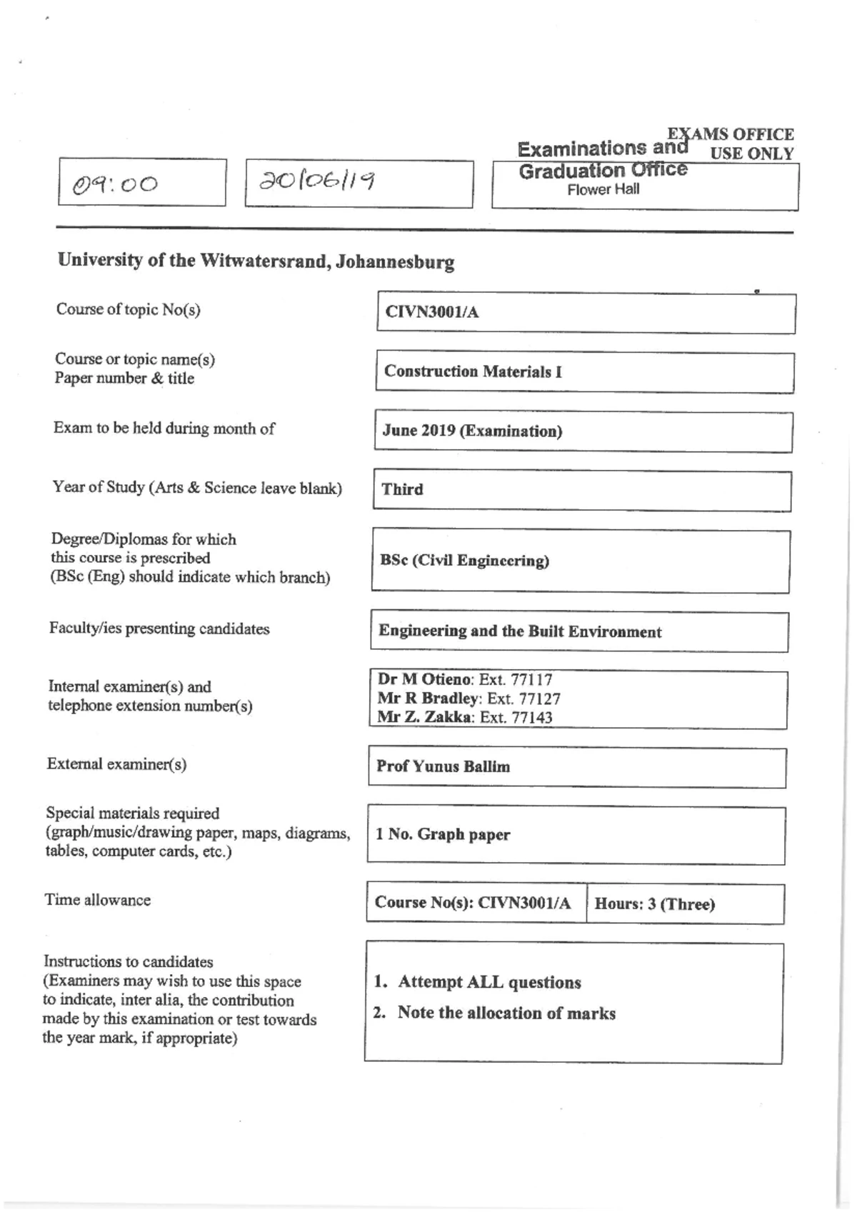 COLTO, grading and classification of G material - Table 3602/1 CRUSHED ...