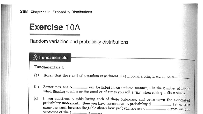 Chp 10: Discrete Probability Distributions - Exercises and Concepts ...
