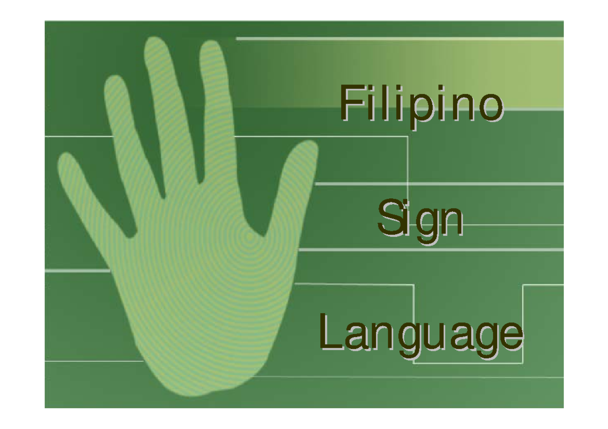 Sign - Informations about sign languages specially filipino sign ...