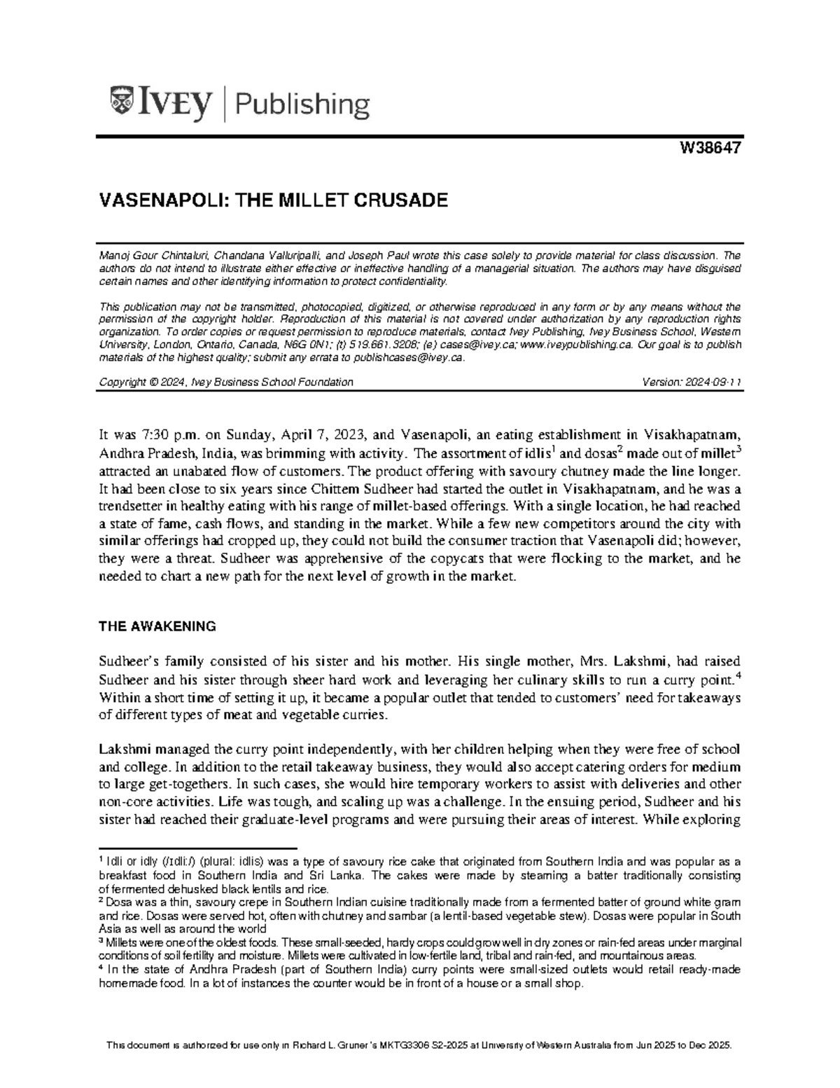 W38647 VASENAPOLI: A Case Study on the Millet Crusade - Studocu