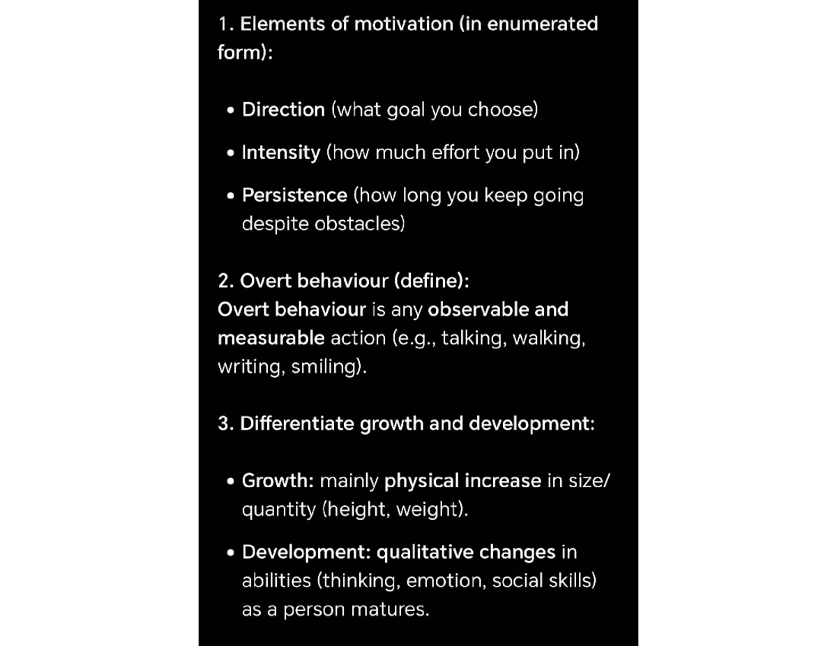 PSY 101: Understanding Motivation, Learning, and Psychological Concepts ...