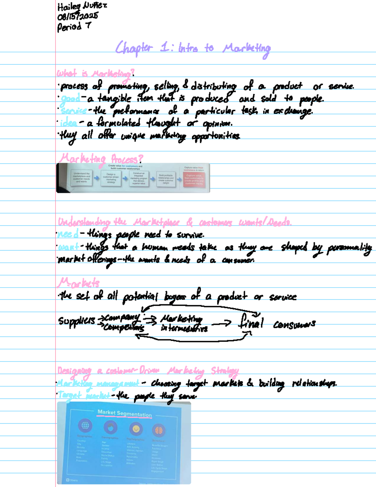 MKT 101: Intro to Marketing - Concepts, Strategies, and Processes - Studocu