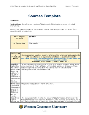 D389 Task 2: Strategies for Overcoming Assessment Challenges - Studocu