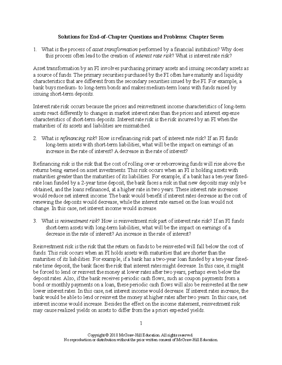 EOC07 - Solution Manual ch 7 - Solutions for End-of-Chapter Questions ...