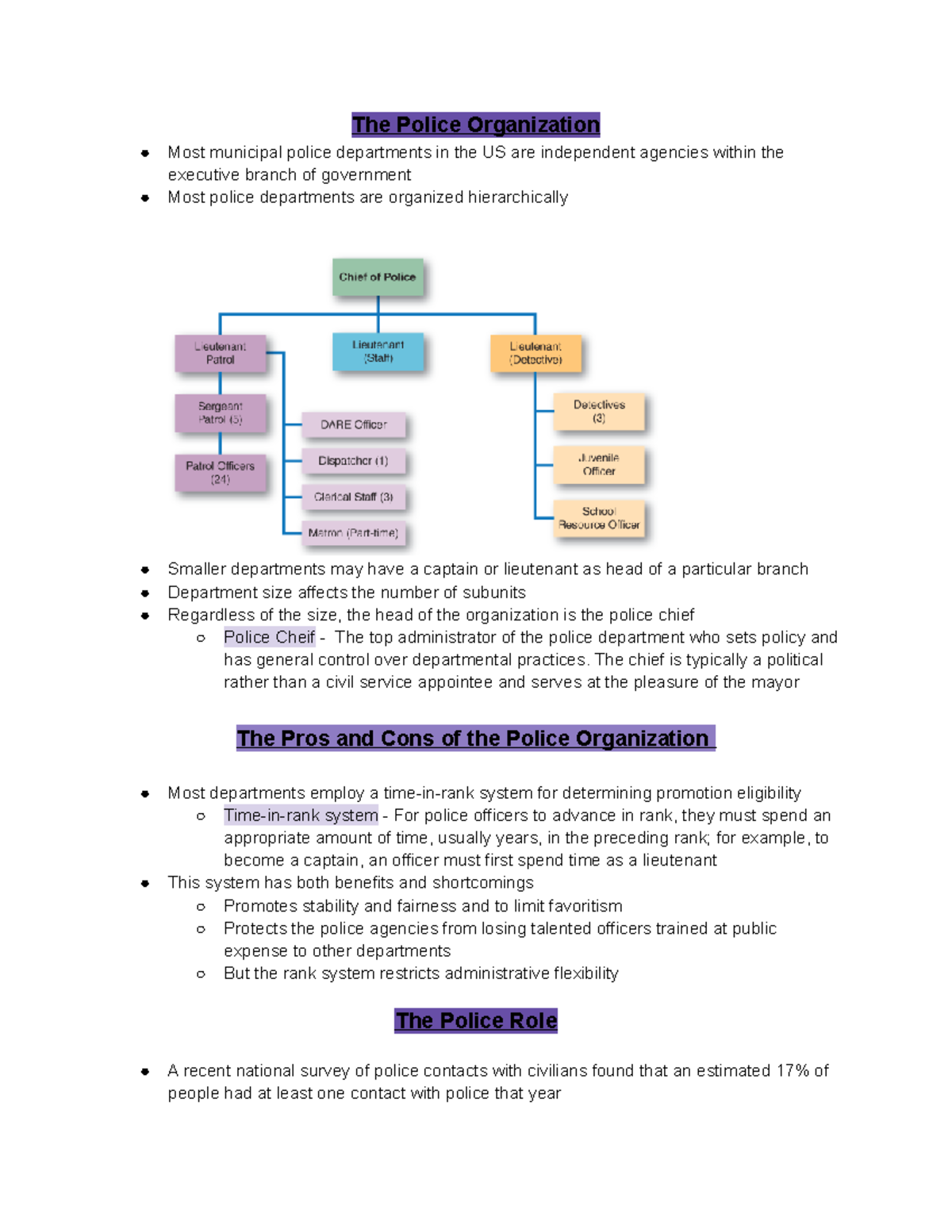 Chapter 5: Understanding the Police Role and Function in Law ...