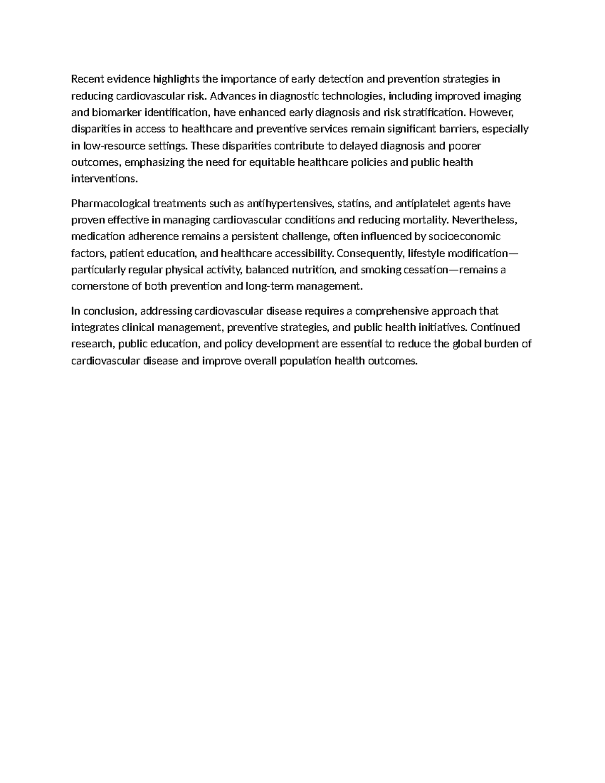 Doc 2 - Discussion on Cardiovascular Disease Prevention Strategies ...