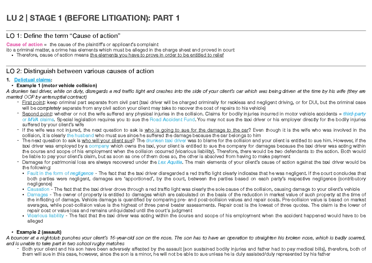 Example OF Defendant'S PLEA - IN THE HIGH COURT OF SOUTH AFRICA GAUTENG ...