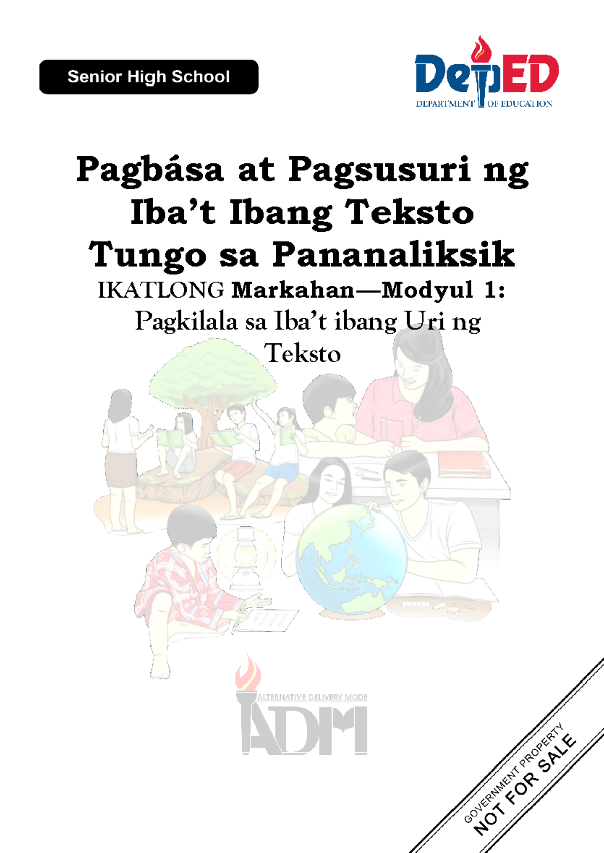Pagbása at Pagsusuri ng Iba’t Ibang Teksto Tungo sa Pananaliksik ...