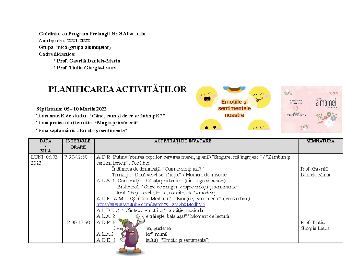Raport de evaluare initiala - RAPORT DE EVALUARE INIȚIALĂ -GRUPA MARE ...