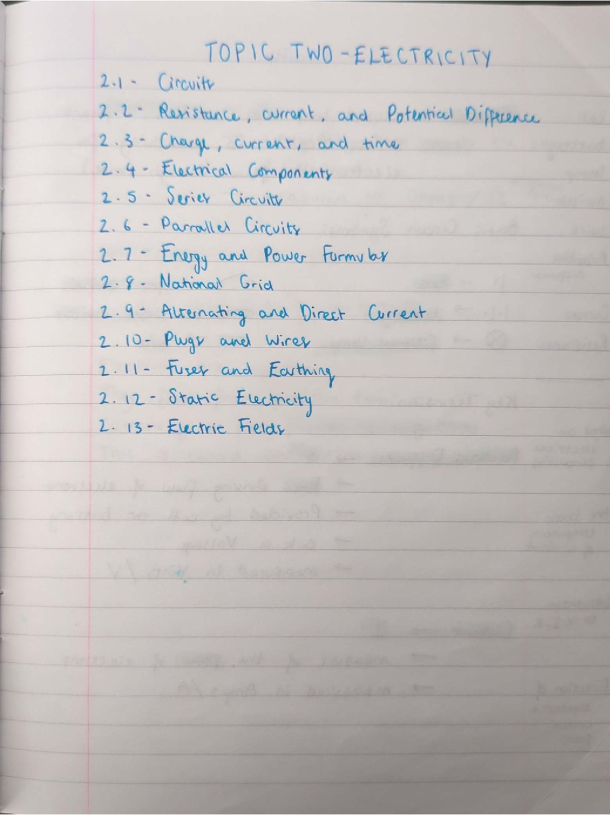 GCSE AQA Physics 2: Electricity Concepts and Circuit Analysis - Studocu