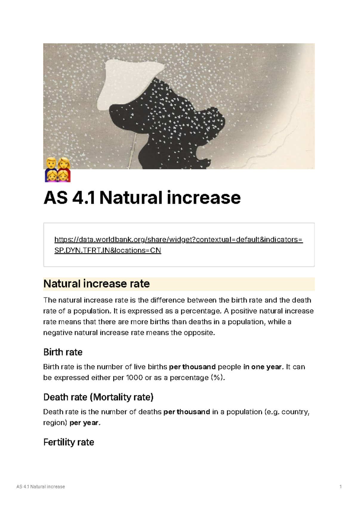 AS HG - Save Your Exam: Comprehensive Geography Notes on Natural ...