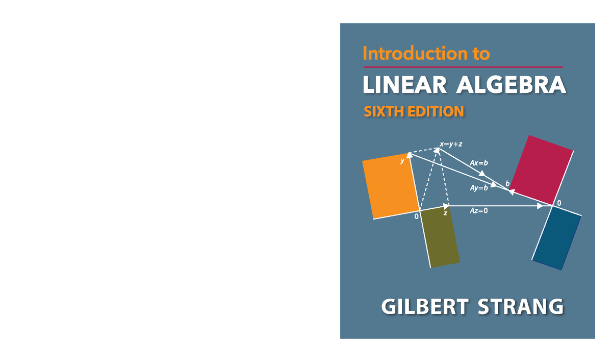 Linear Algebra Concepts and Applications - Strang 4th Edition - Studocu