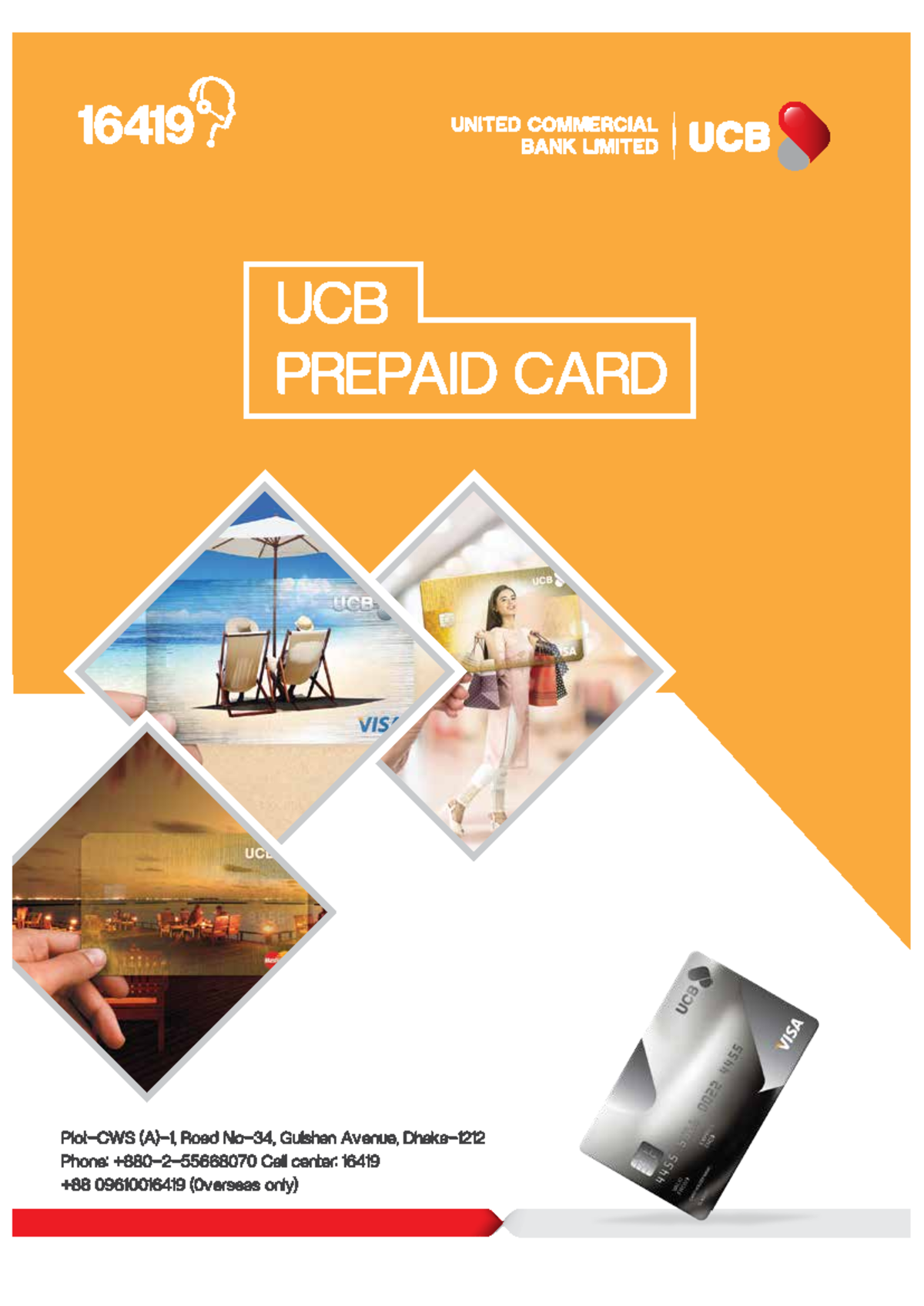 UCB Prepaid - UCB Account Opening Form - 16419 UNITED COMMERCIAL BANK ...