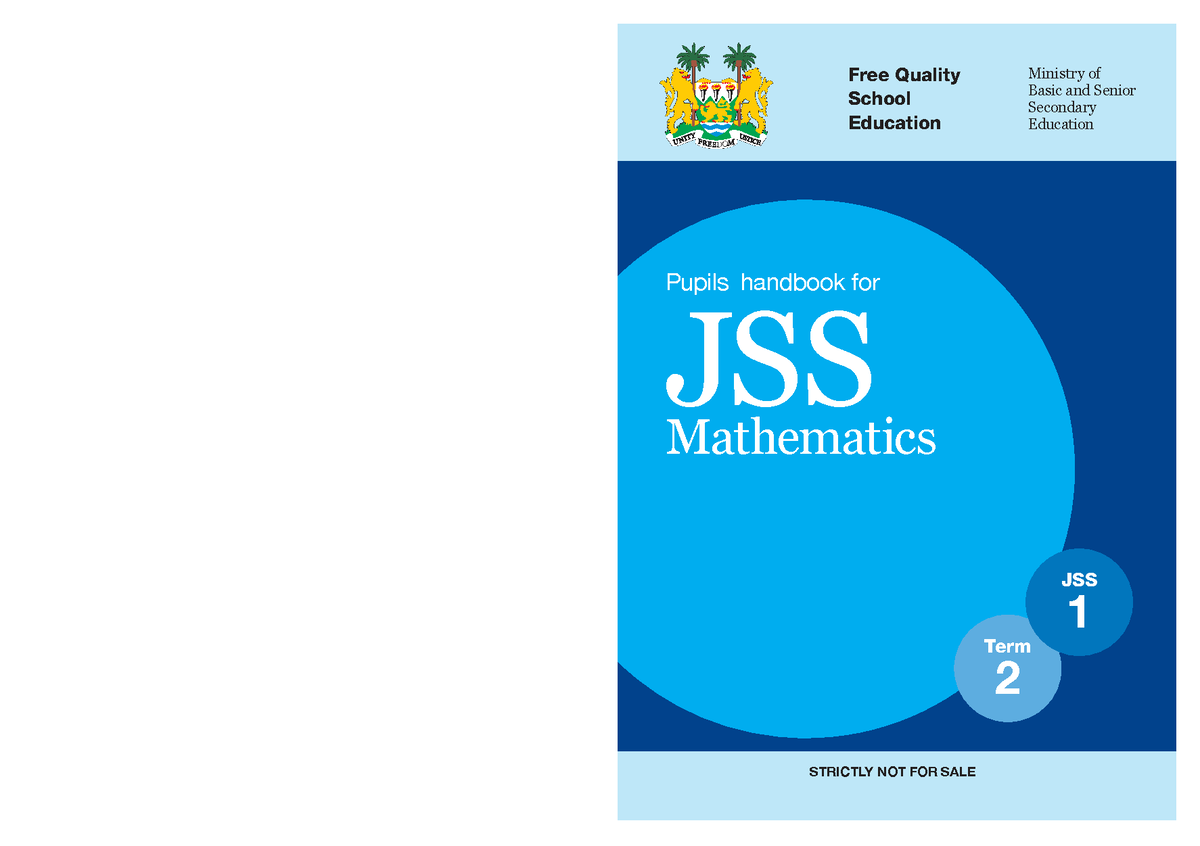 JSS 1 Mathematics Term 2 Lesson Plans: Ratios and More - Studocu