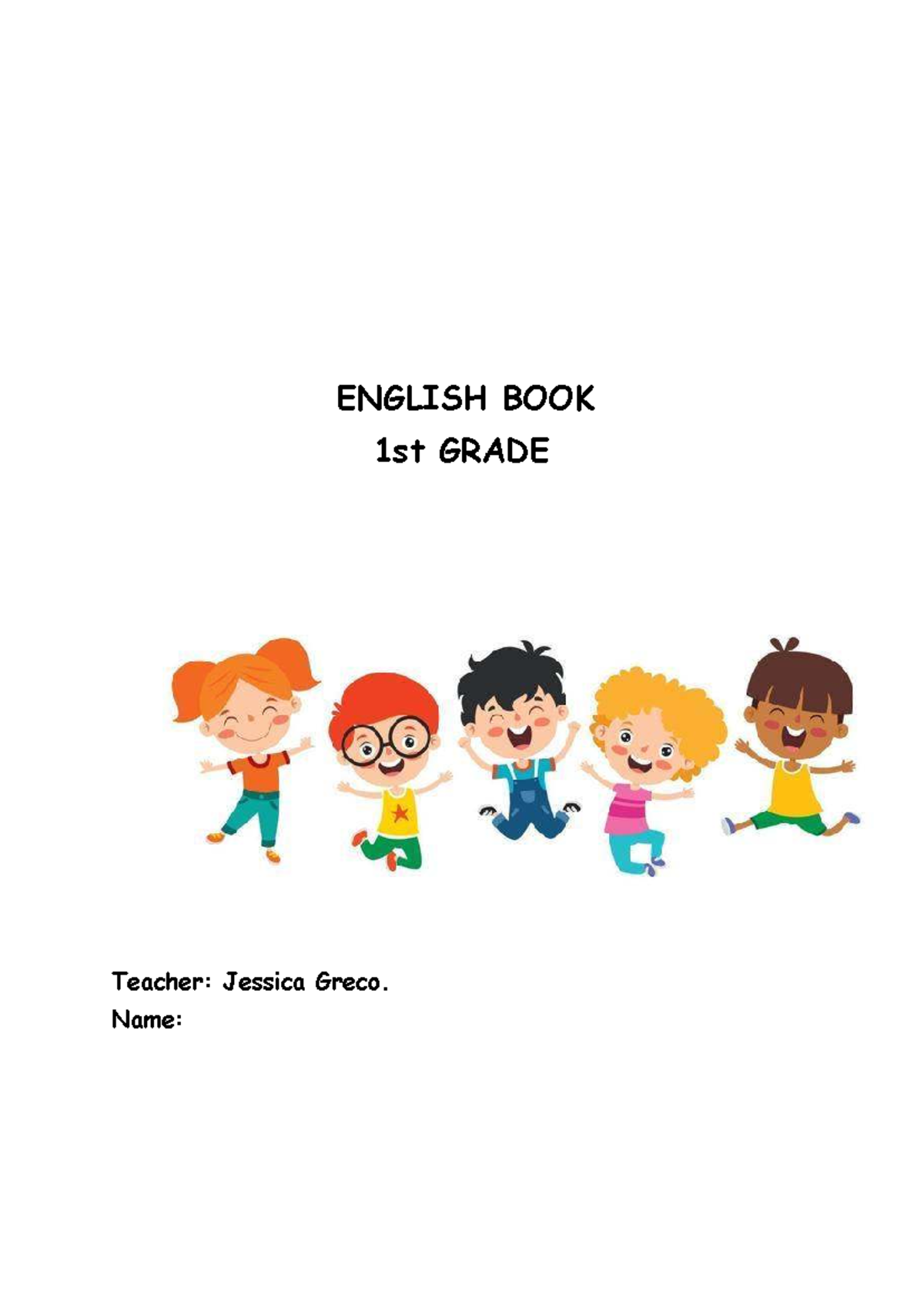 ENGLISH 1st GRADE Vocabulary & Expressions Guide 2026 - Studocu
