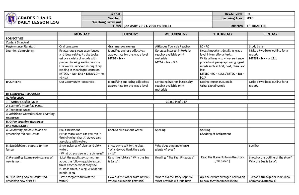 Lesson 1: Pagsunod sa mga Tuntunin, Babala at Batas Trapiko (ESP3 ...