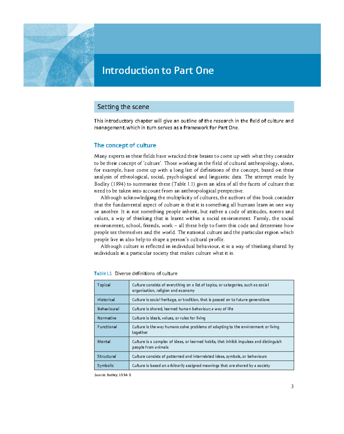 Cultural Insights and Management Framework: Part One Overview - Studocu