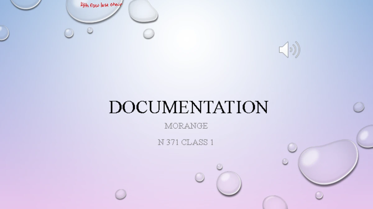 Documentation examples - Examples of Charting Notes You may use these ...