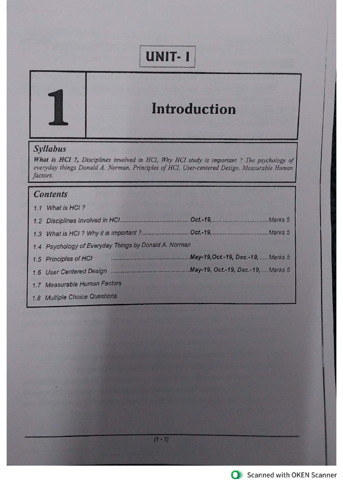 HCI SPPU Technical Book: Principles of Human-Computer Interaction - Studocu