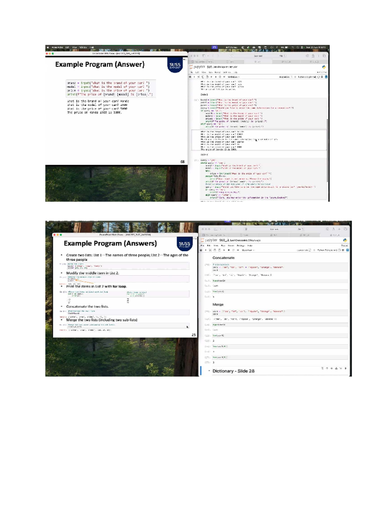 PowerPoint Slide Show: Python Functions & Dictionaries (SU1) - Studocu