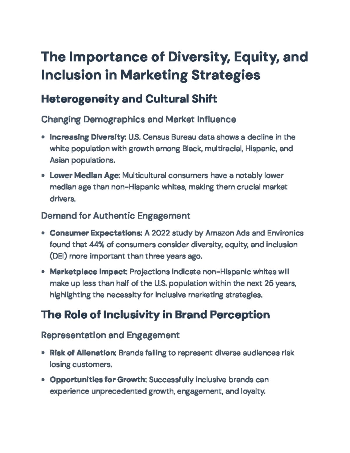 Effective DEI Strategies in Marketing: Insights and Case Studies - The ...