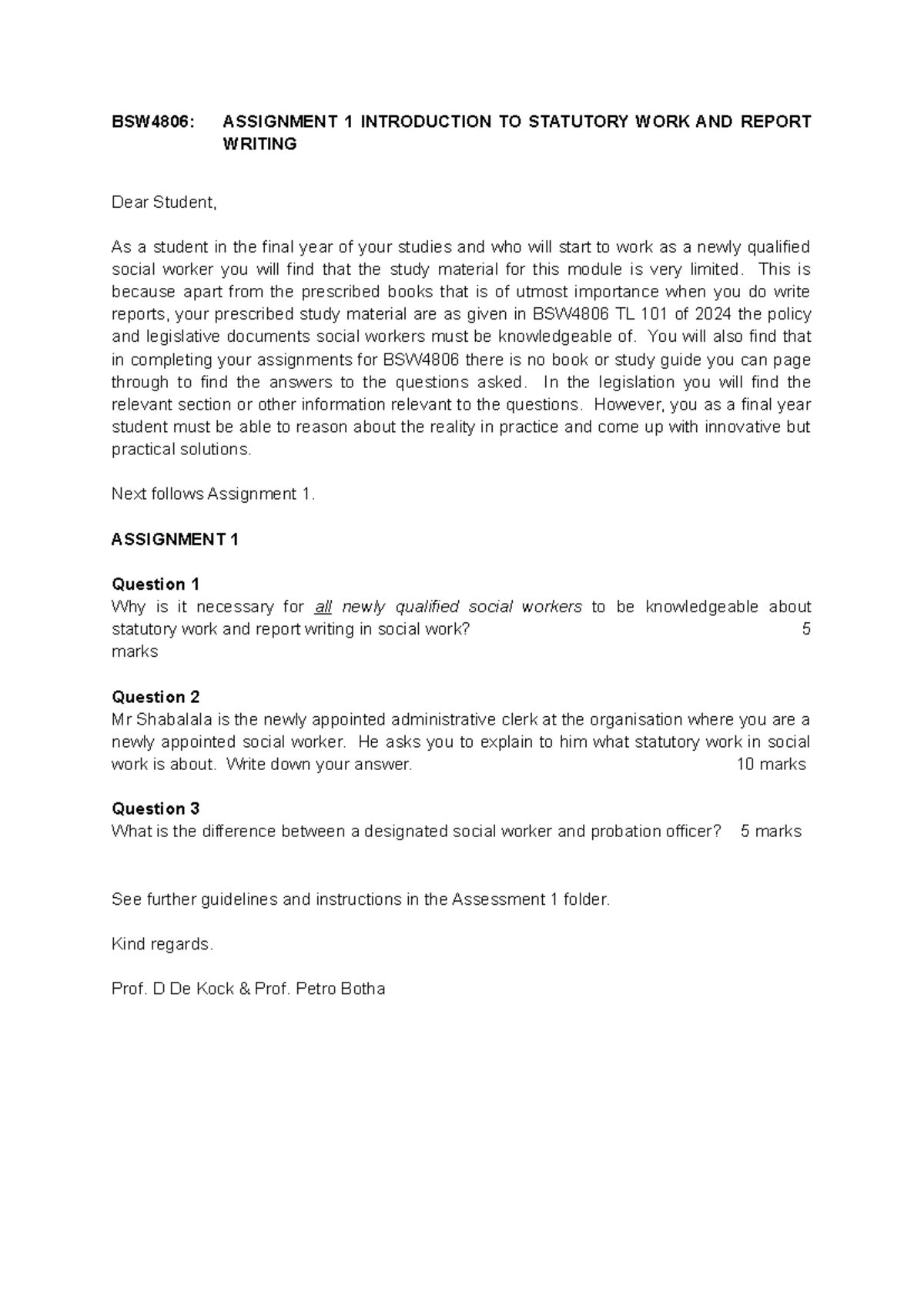 FORM 22 - Reporting Child Abuse & Neglect (Regulation 33) - Studocu