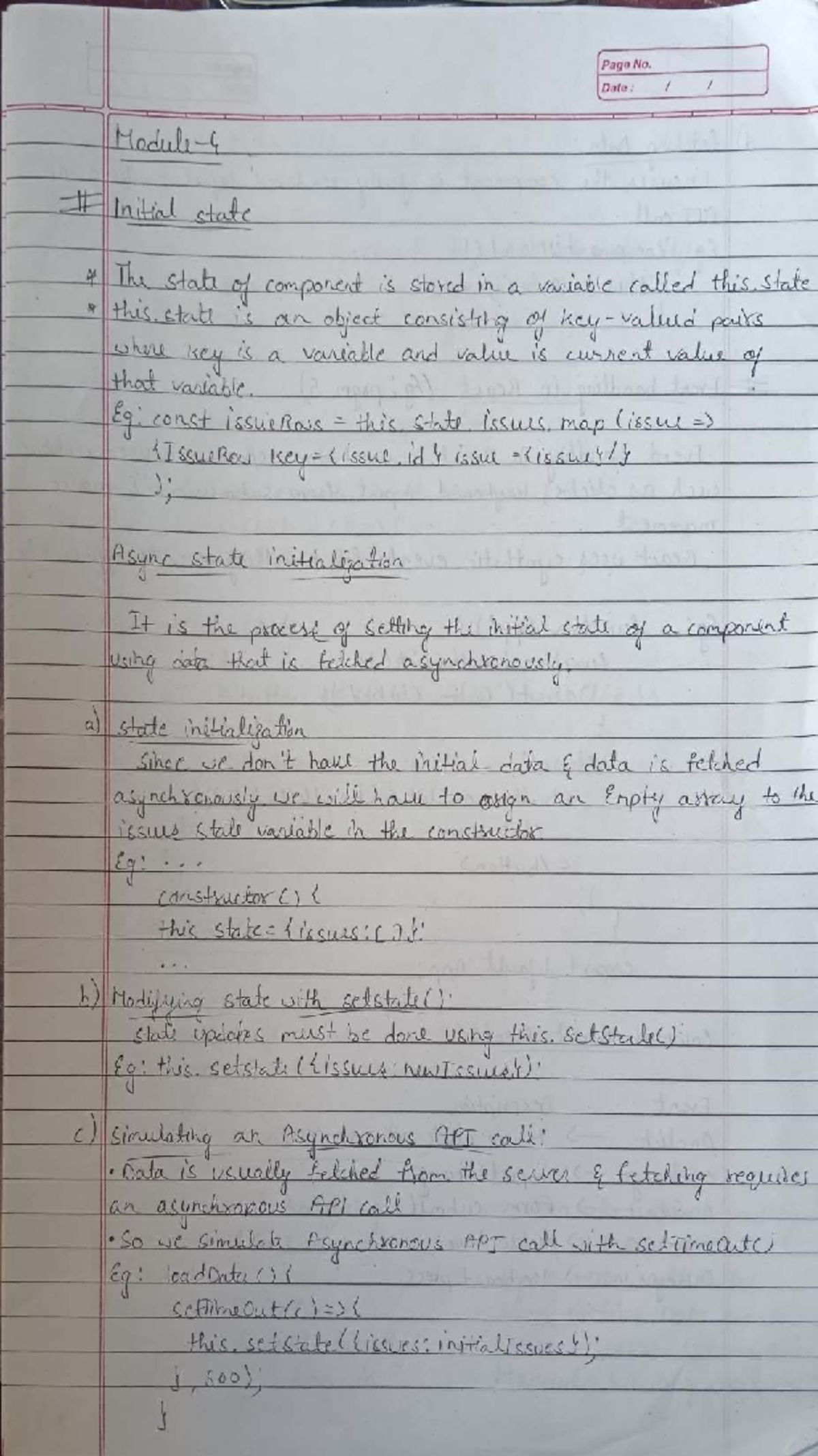 FSD 4 - React State Management and Event Handling Notes - Studocu