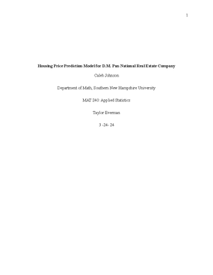 AP Stats Test Review Sheet Inference Procedures - ONE SAMPLE/PAIRED T ...