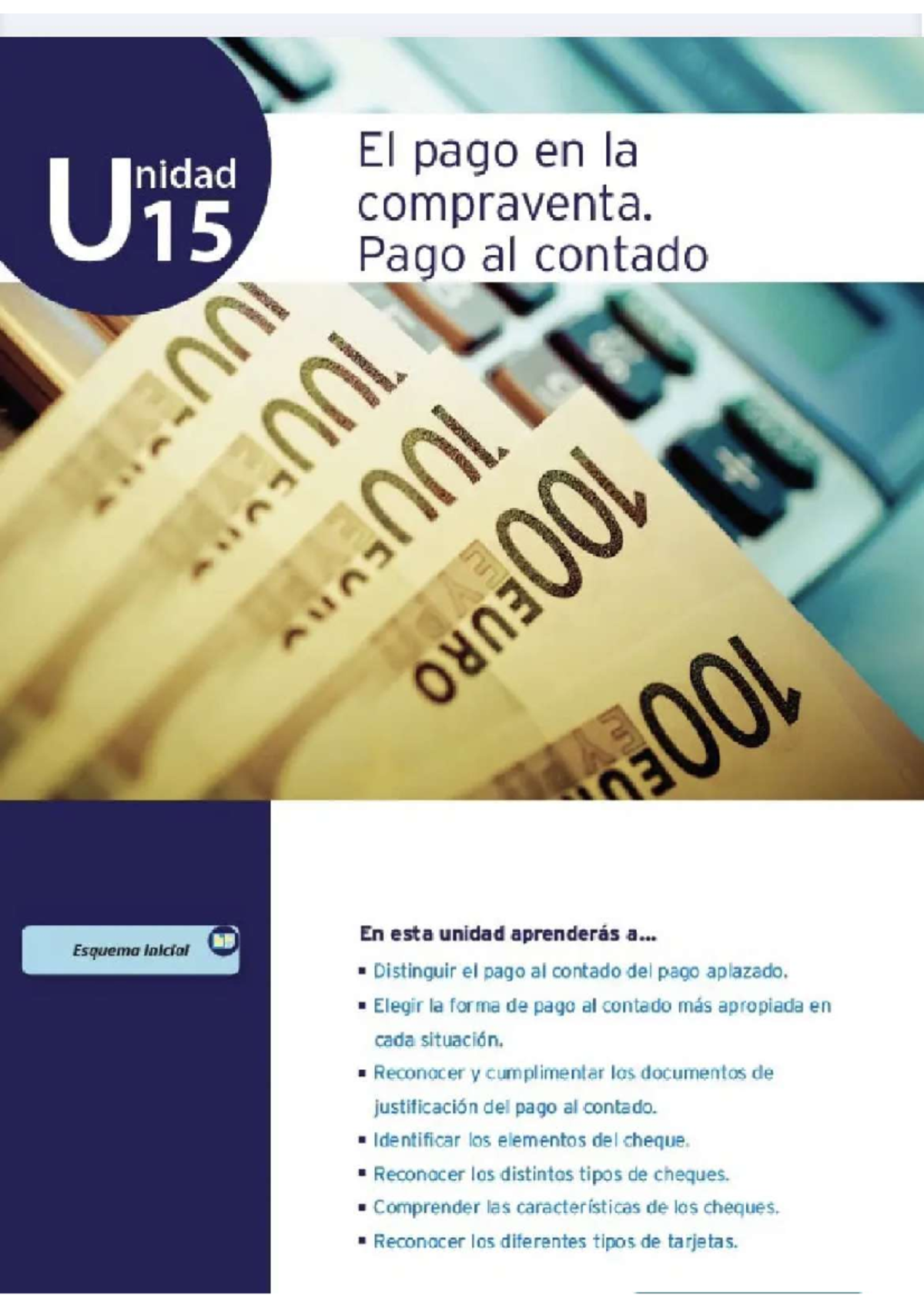 Tema 15 PIAC - El Pago al Contado en la Compraventa - Studocu