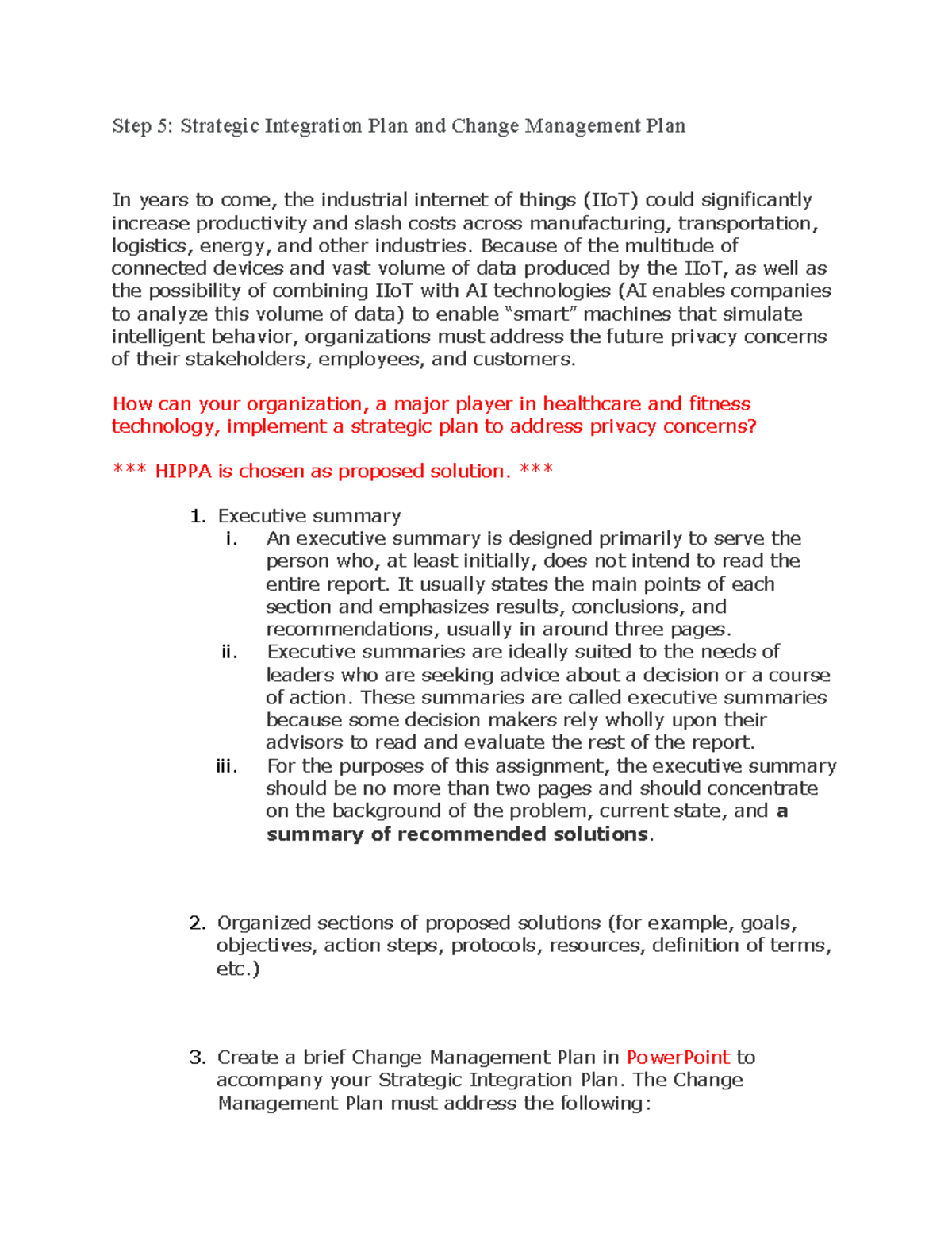 Strategic Integration & Change Management Plan for Healthcare Tech ...
