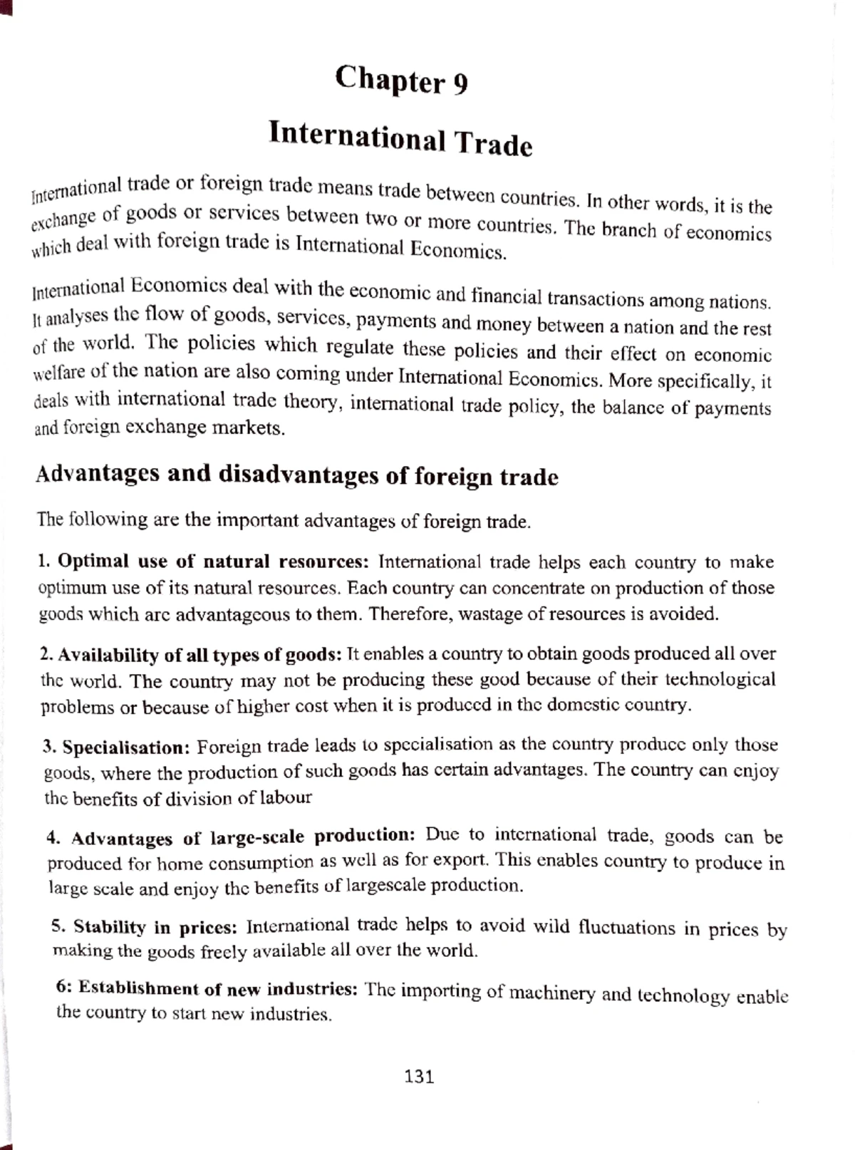 Module 1 - HUT300 Industrial Economics & Foreign Trade Module 1 (Basic ...