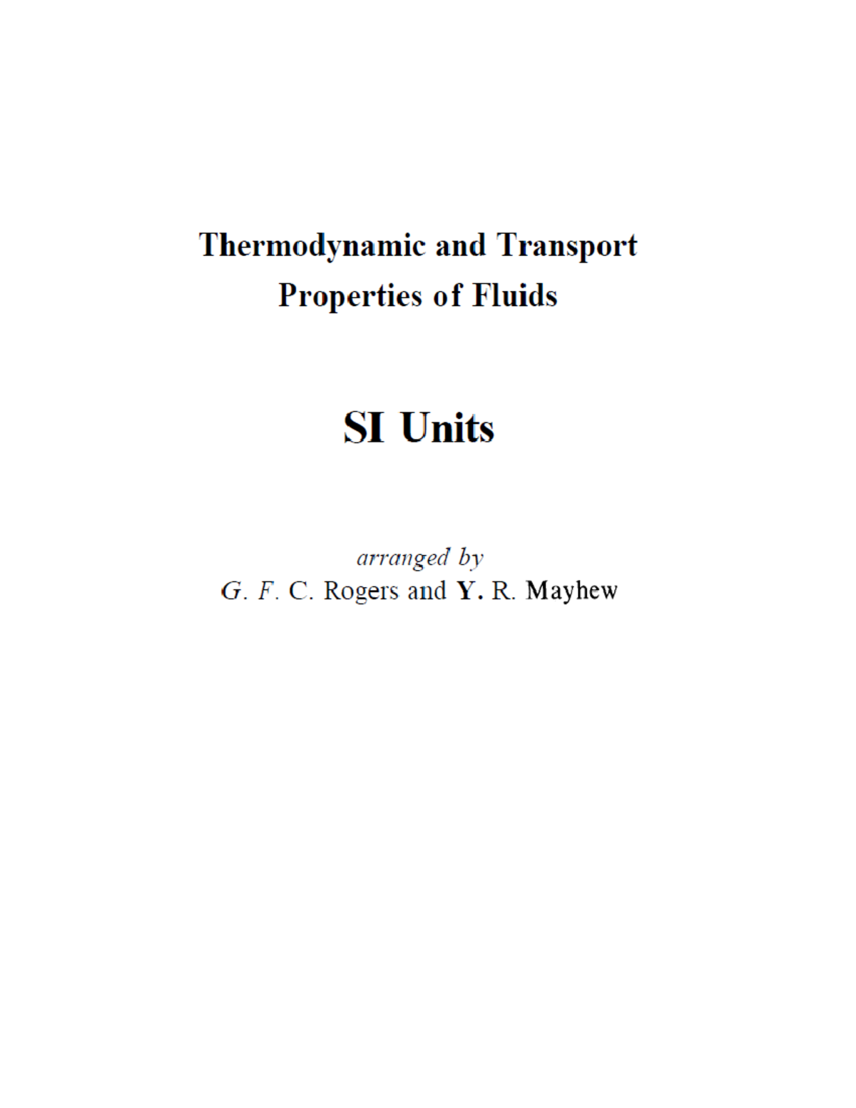 Thermodynamic Properties of Saturated Water and Steam: SI Units - Studocu
