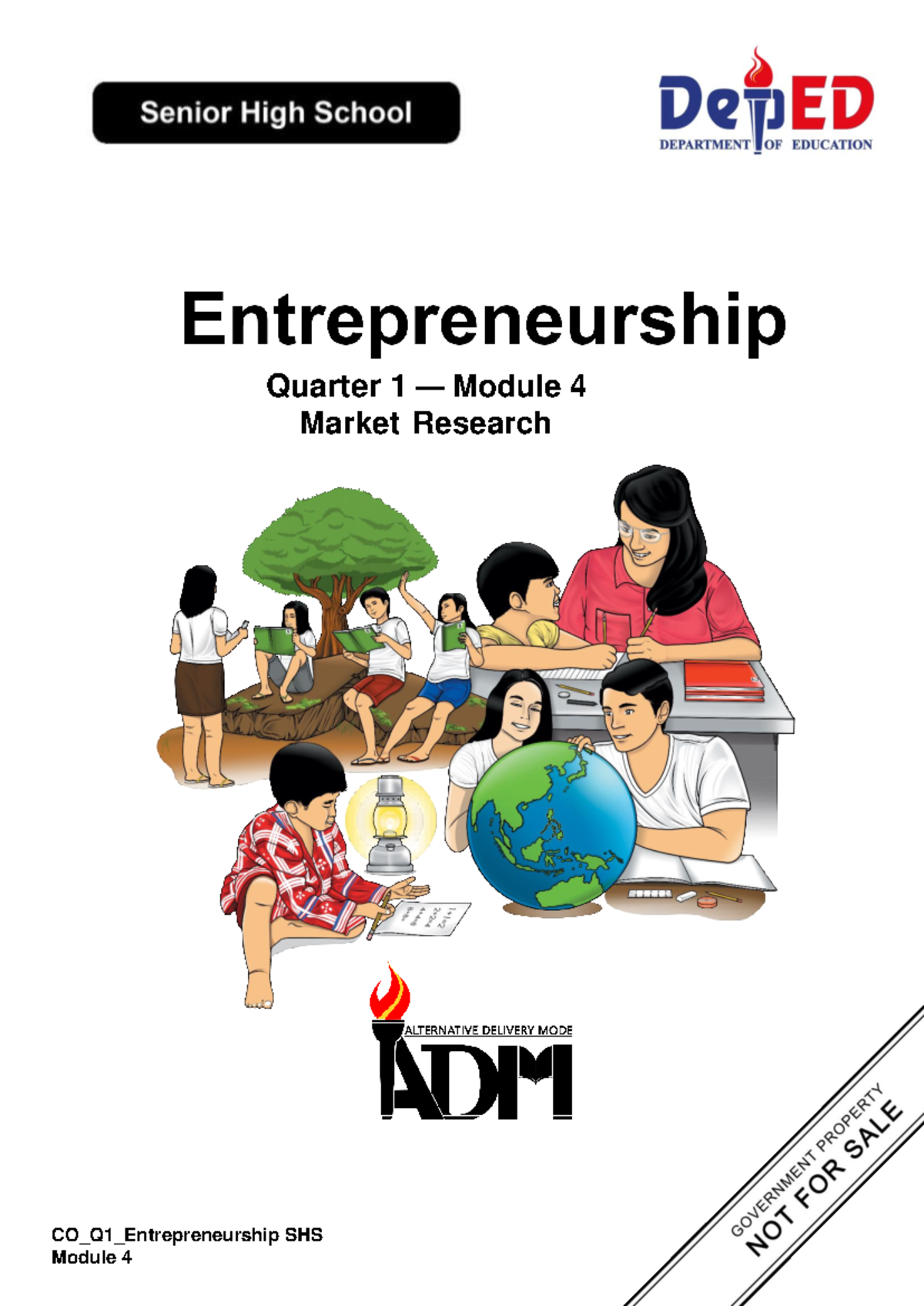 Entrep 12 Q1 M4 Market Research Module Overview and Key Concepts - Studocu