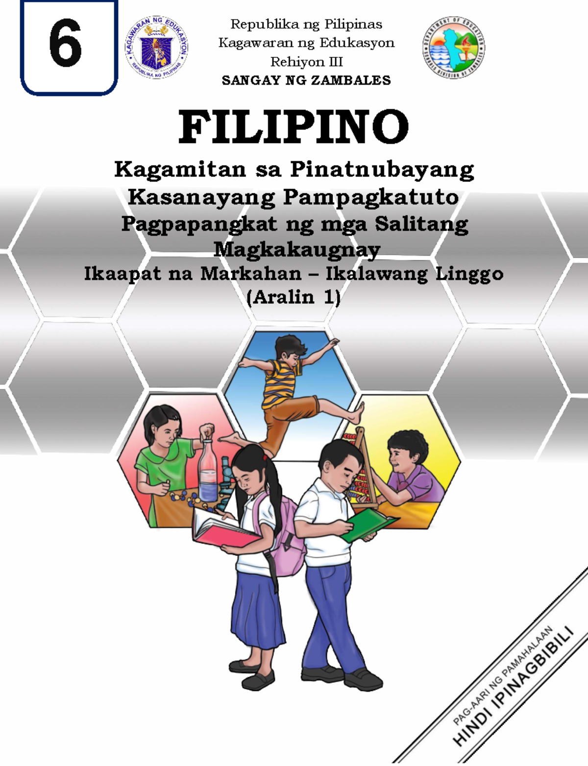 Filipino 6 Q4 W2: Pagpapangkat ng mga Salitang Magkakaugnay Final Exam ...