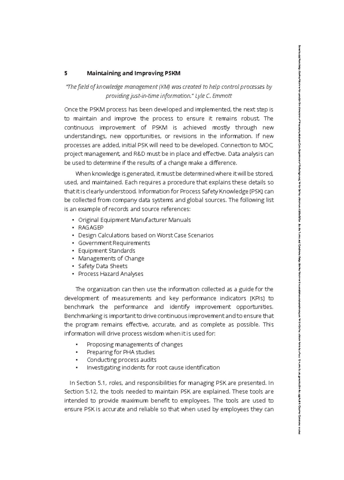 2-PSKM - Guidelines for Maintaining and Improving PSK System - Studocu