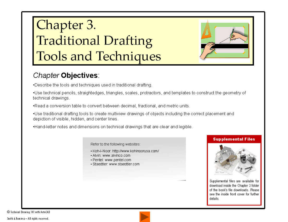 Chapter 3: Traditional Drafting Tools & Techniques in Technical Drawing - Studocu