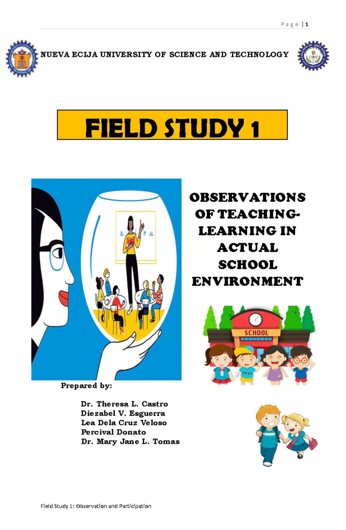 FS1- Workbook - NUEVA ECIJA UNIVERSITY OF SCIENCE AND TECHNOLOGY ...