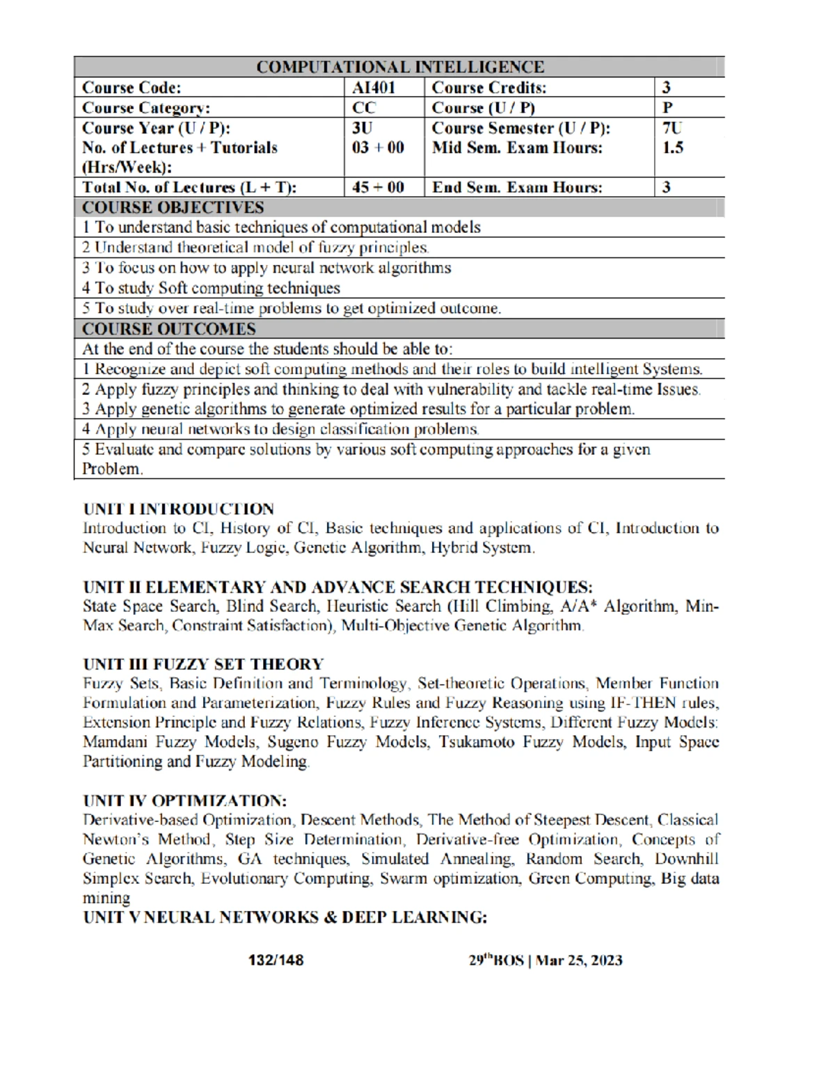 Automata syllabus - kjhds - Theory of Automata Course Code AI 205 ...