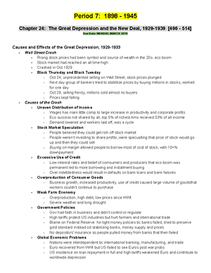 Apush Unit 7 Key Concepts - AP US History Unit 7 (1890-1945) Key ...