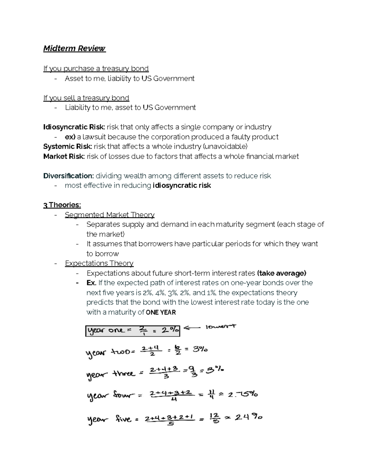 Economics Final Exam Study Guide - Key Concepts & Theories - Midterm ...