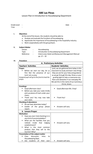 Occupational Health AND Safety Procedures IN THE Kitchen - OCCUPATIONAL ...