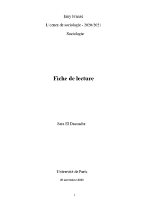 Fiche de lecture - Outsiders - Becker - FICHE DE LECTURE – OUTSIDERS ...