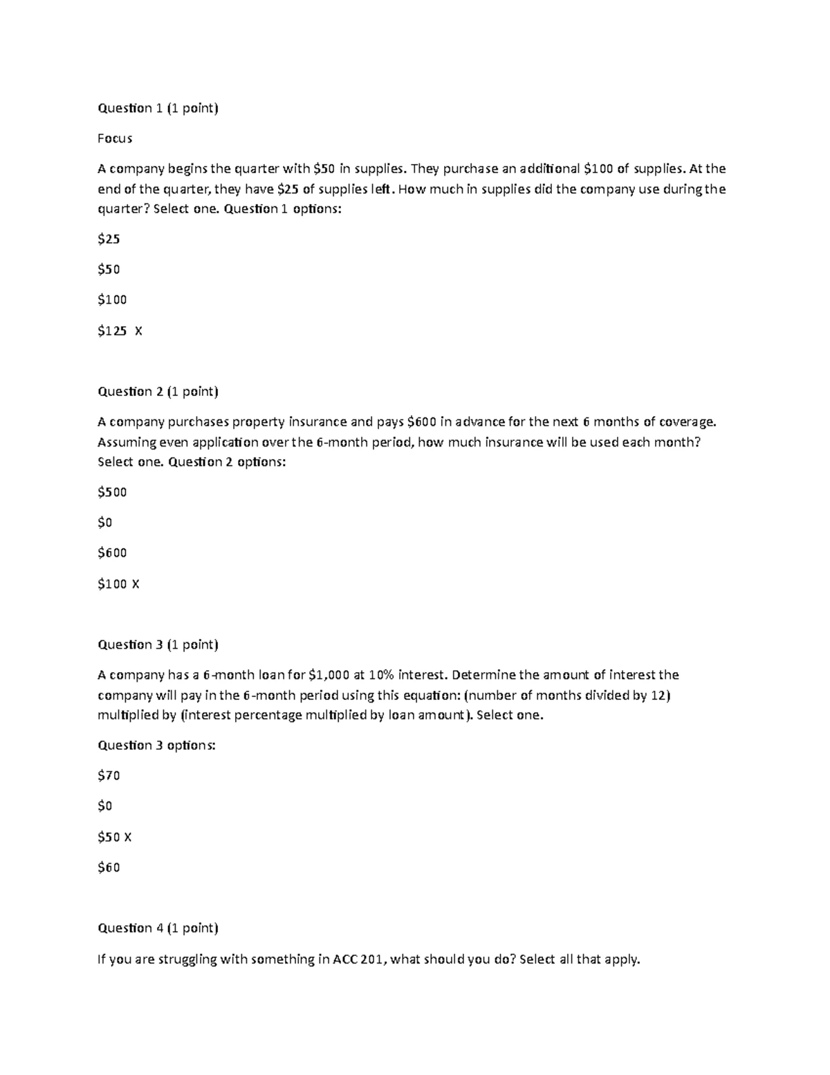 ACC201 Chapter 2 Notes: Understanding Accounts & Trial Balances - Studocu