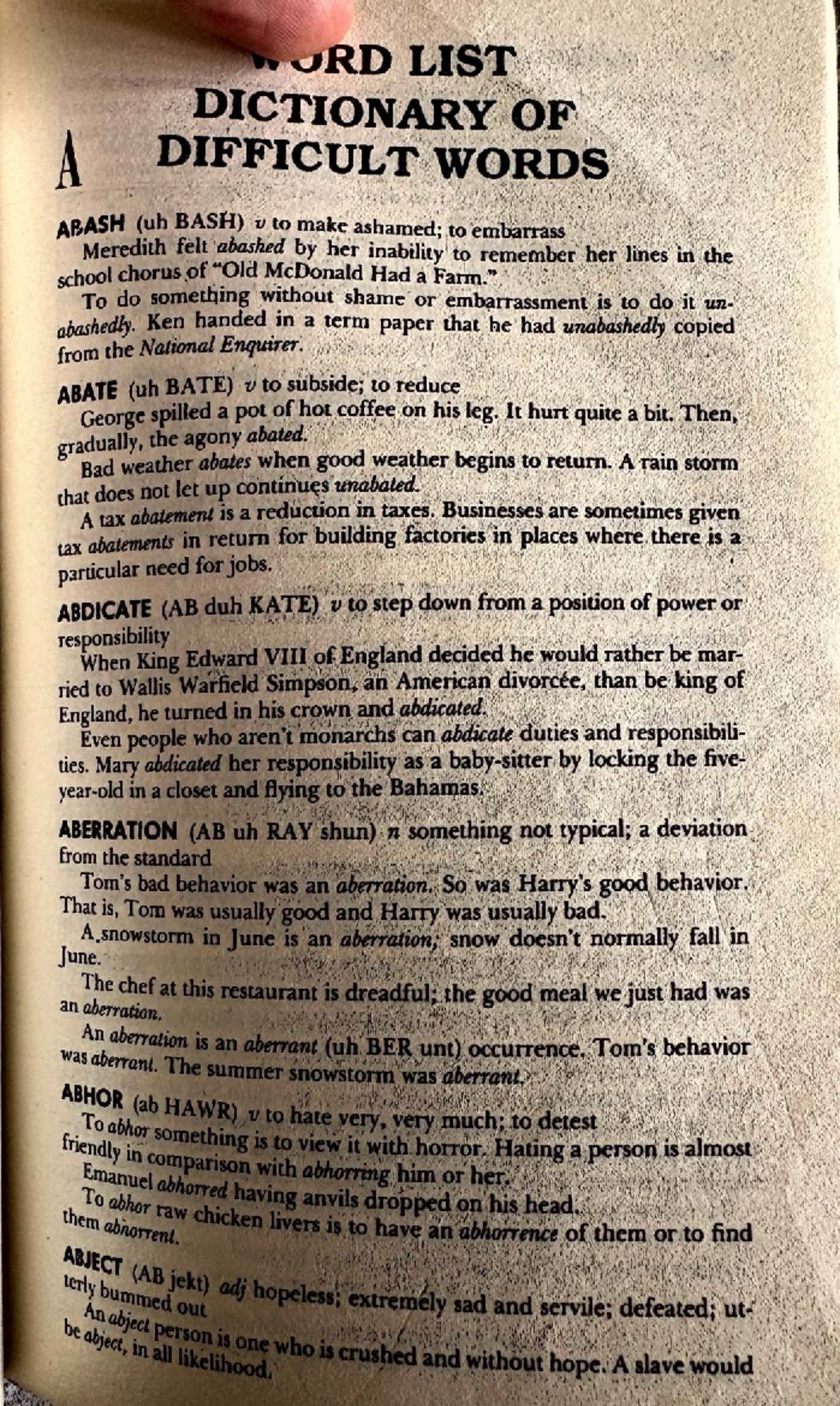 Word Power Made Easy (WPME) Difficult Words Study Guide - Studocu