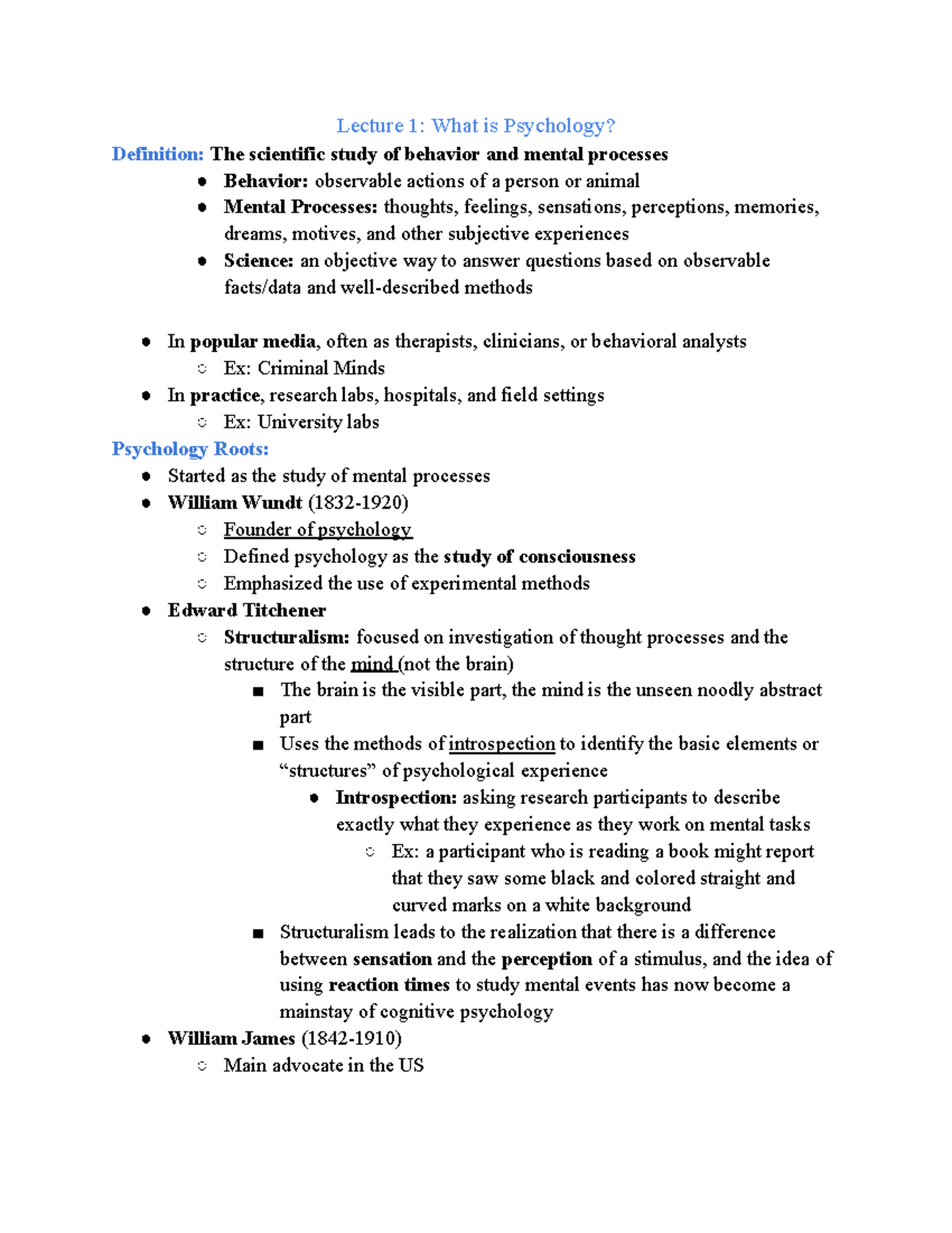Psychology 101: Comprehensive Overview of Major Psychological Theories ...